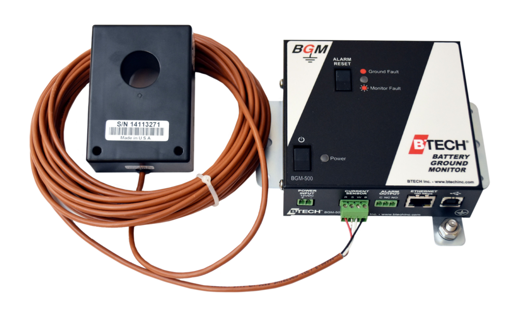 BGM-500 Battery Ground Fault Monitor | BTECH
